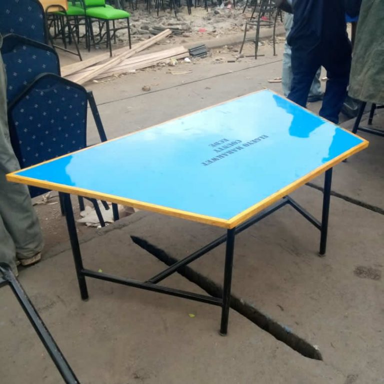 4 way Library Study Table - Nairobi School Furniture